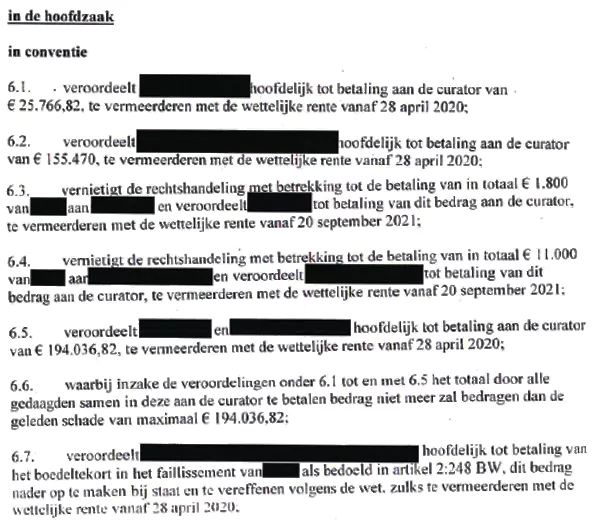 Faillissementen: van lege boedel tot succesvolle afwikkeling - Berntsen ...